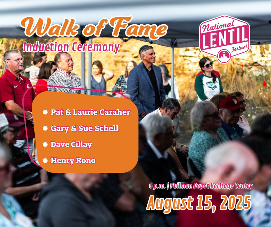 PULLMAN CHAMBER OF COMMERCE ANNOUNCES 2025 WALK OF FAME RECIPIENTS - Pullman Chamber and Visitor ...